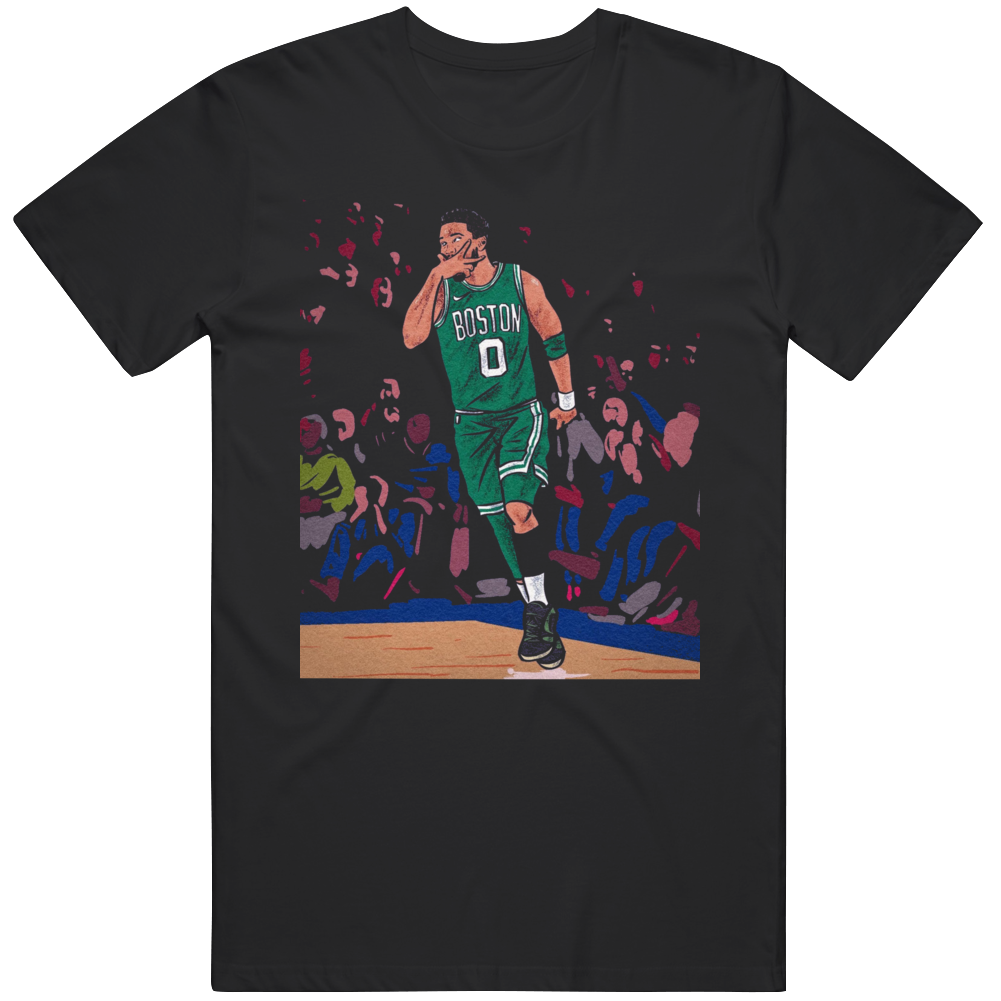 Jayson Tatum 3 Celly Boston Basketball Fan T Shirt – BeantownTshirts
