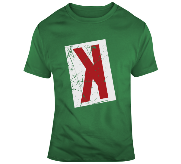 Backwards K Strikeout Distressed Boston Baseball Fan T Shirt ...