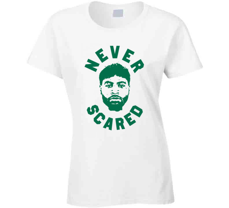 Boston Basketball Marcus Smart Never Scared Physical Ball Fan T Shirt ...